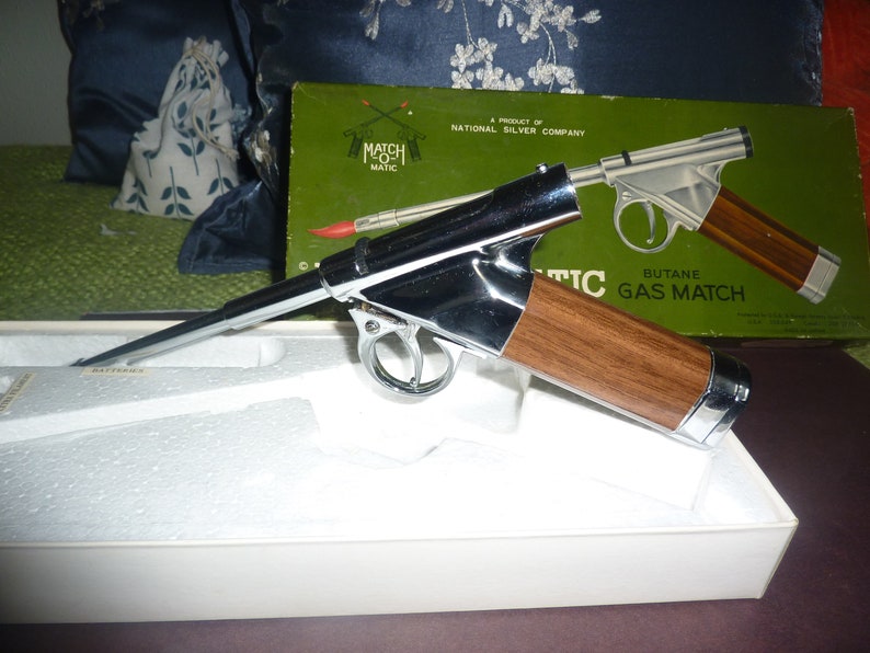 Vintage Match-o-matic Butane Gas Match | Etsy