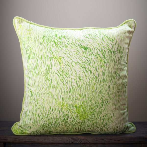 Grass Green Pillow - Etsy