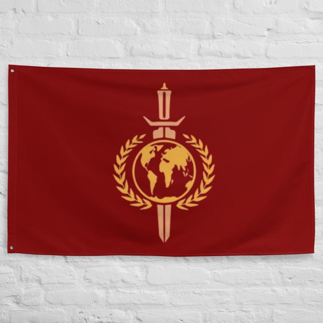 Large Terran Empire Flag Star Trek Flag Starfleet Flag Mirror Universe ...