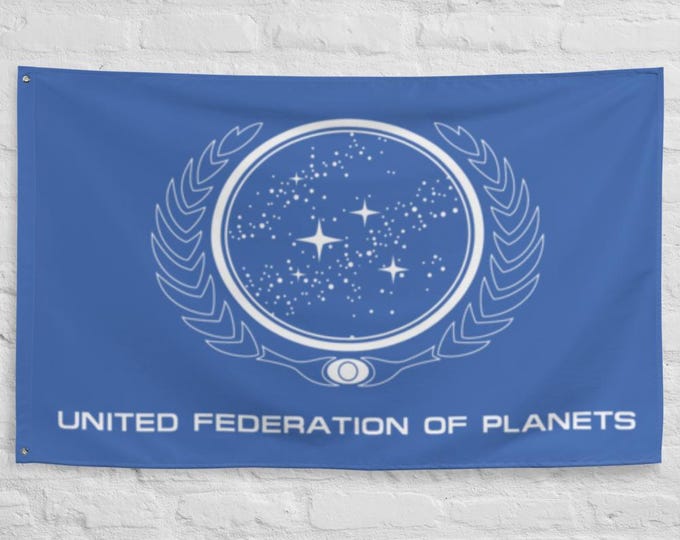 Star Fleet Command Flag Banner Wall Hanging Tapestry - Etsy