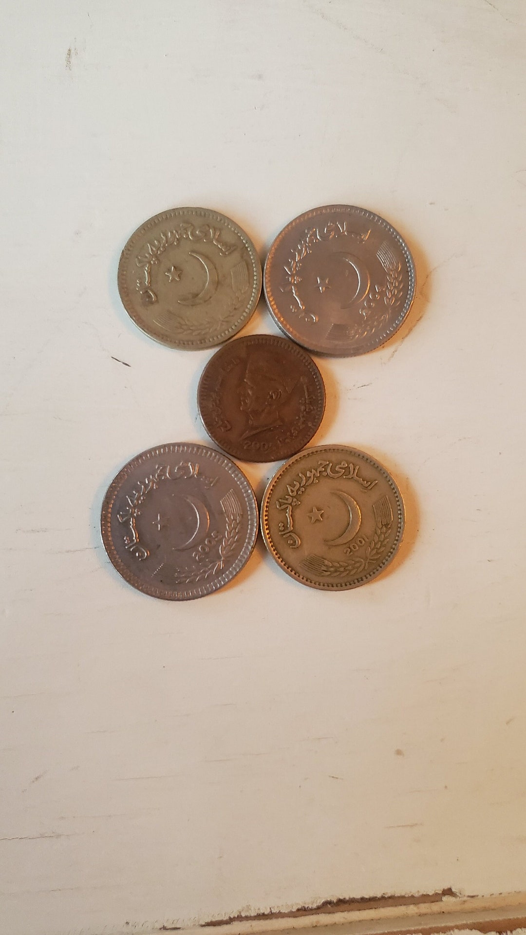 5x Pakistan Coins, Coins With Animals, Shilling, Foreign Coins, World ...