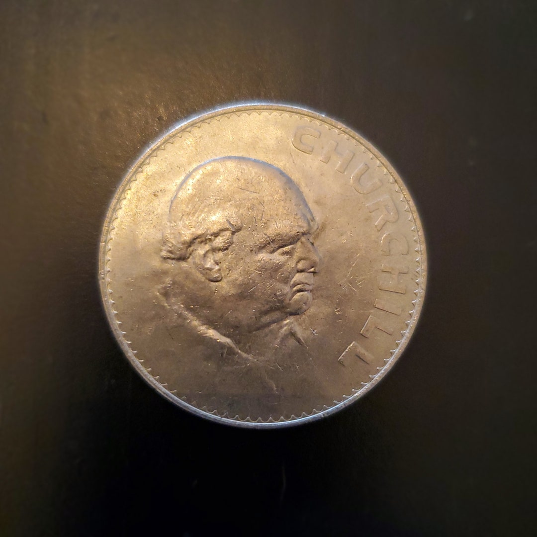 Churchill Crown, Bimetallic Coin Foreign Coins, World Coins, Coin ...