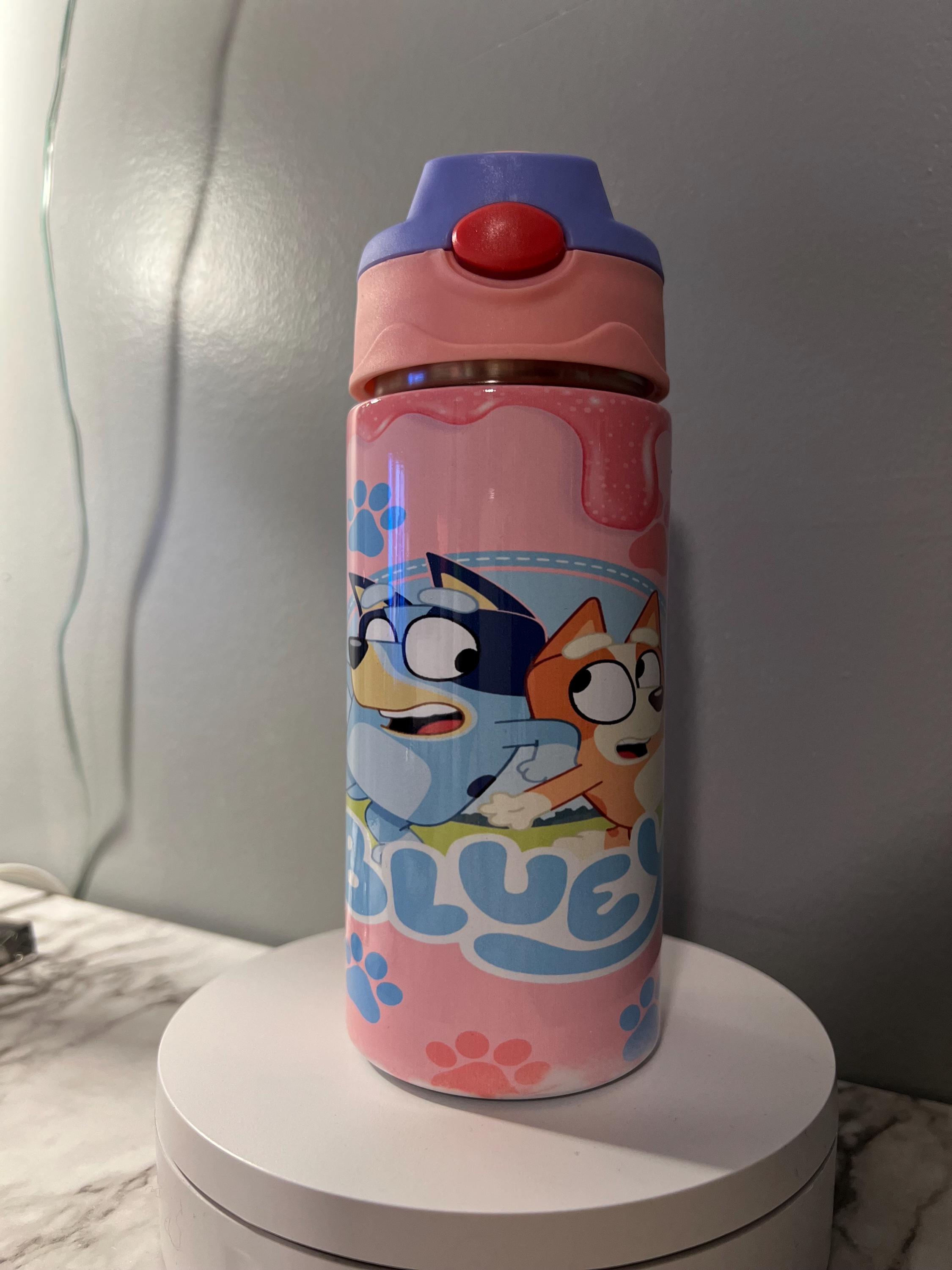 12 Oz Bluey and Bingo. Kids Sippy Cup - Etsy