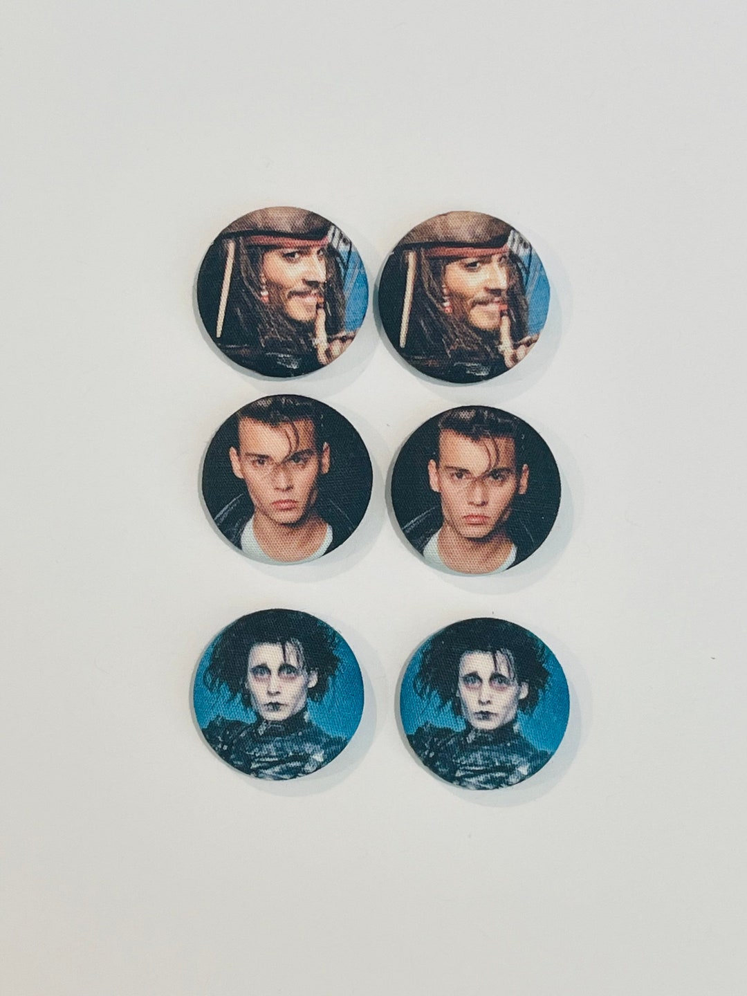Johnny Depp Earrings Set - Etsy