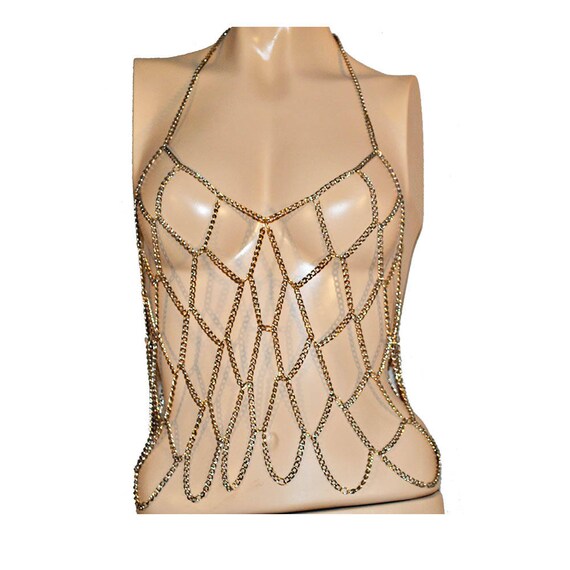Sexy Exotic Chainmail Top Etsy