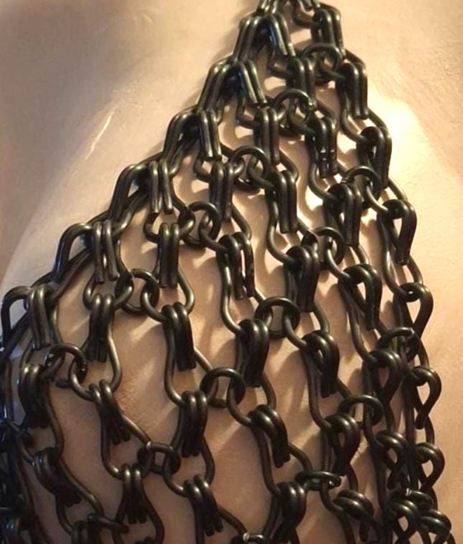 Chainmail Bikini Top, Chain Bra, Handmade Lingerie, Black - Etsy