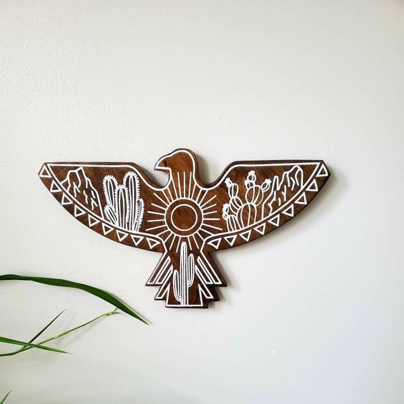 Metal Hawk Wall Art - Etsy