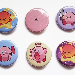 Kirby Meme Buttons NINTENDO - Etsy