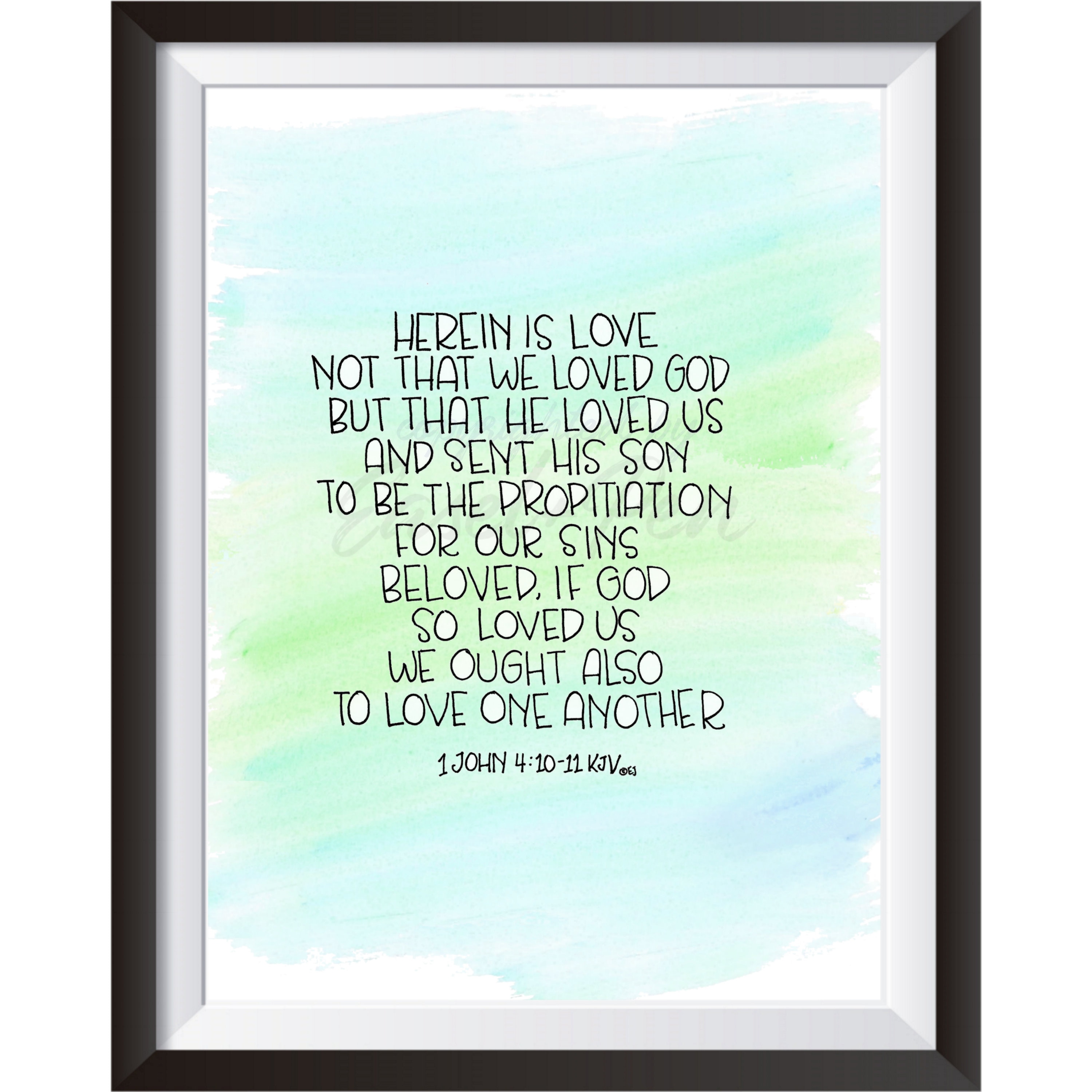 8x10 Digital Print 1 John 4 10 11 Herein Is Love Hand Etsy 8x10-digital-print-1-john-4-10-11-herein-is-love-hand-etsy