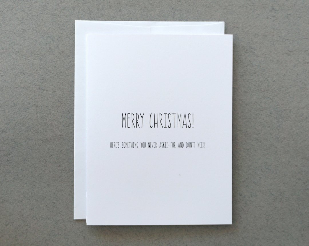 Merry Christmas! Here's Something You Never Asked for and Don't Need ...
