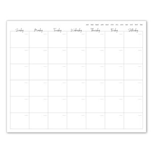 Monthly Planner / 24 Months / Notepad Planner / Organization / Home ...