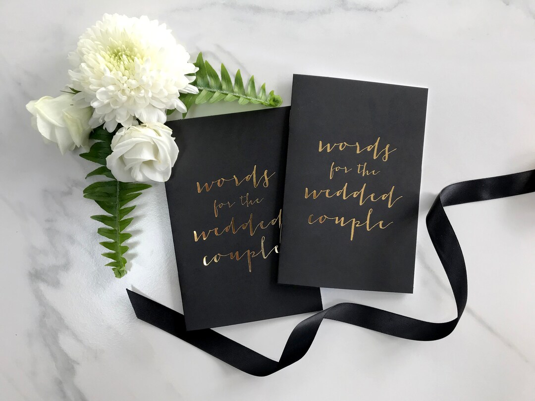 Speech Journals / Speech Books / Vow Journals / Booklets / Wedding ...