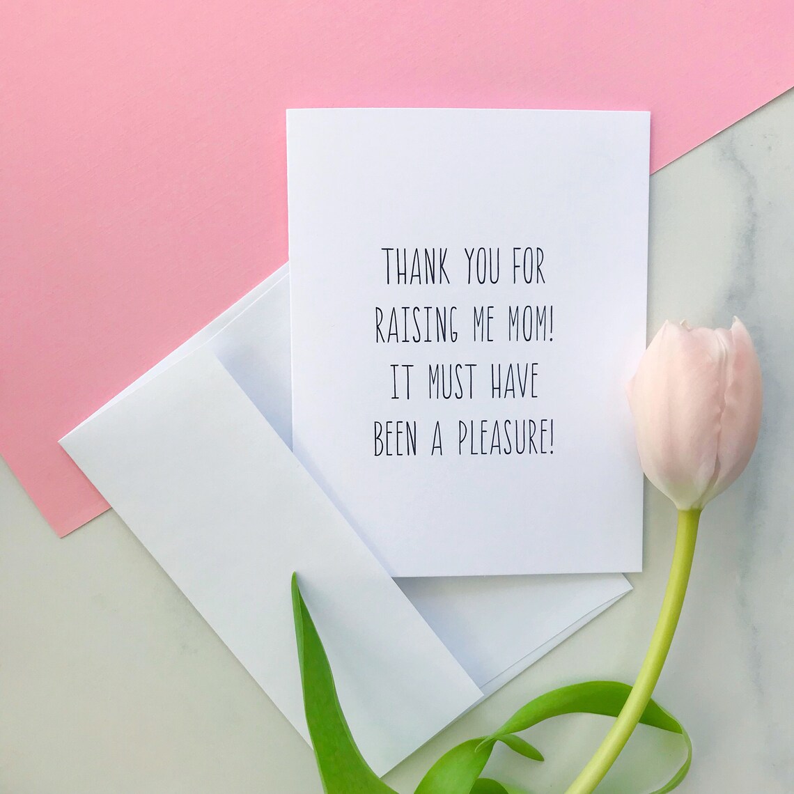 Buy Mothers Day Card Thank You For Raising Me Mom It Must Online