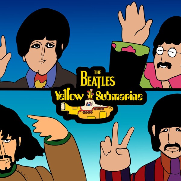 Beatles Car Decal - Etsy