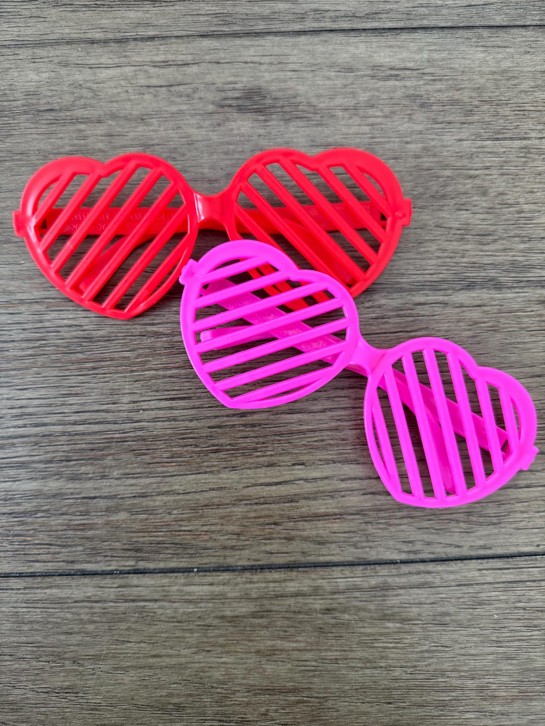 Valentine Heart Glasses - Etsy
