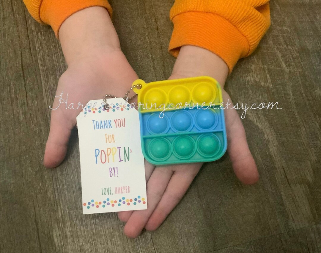 Pop It Birthday Favor - Etsy