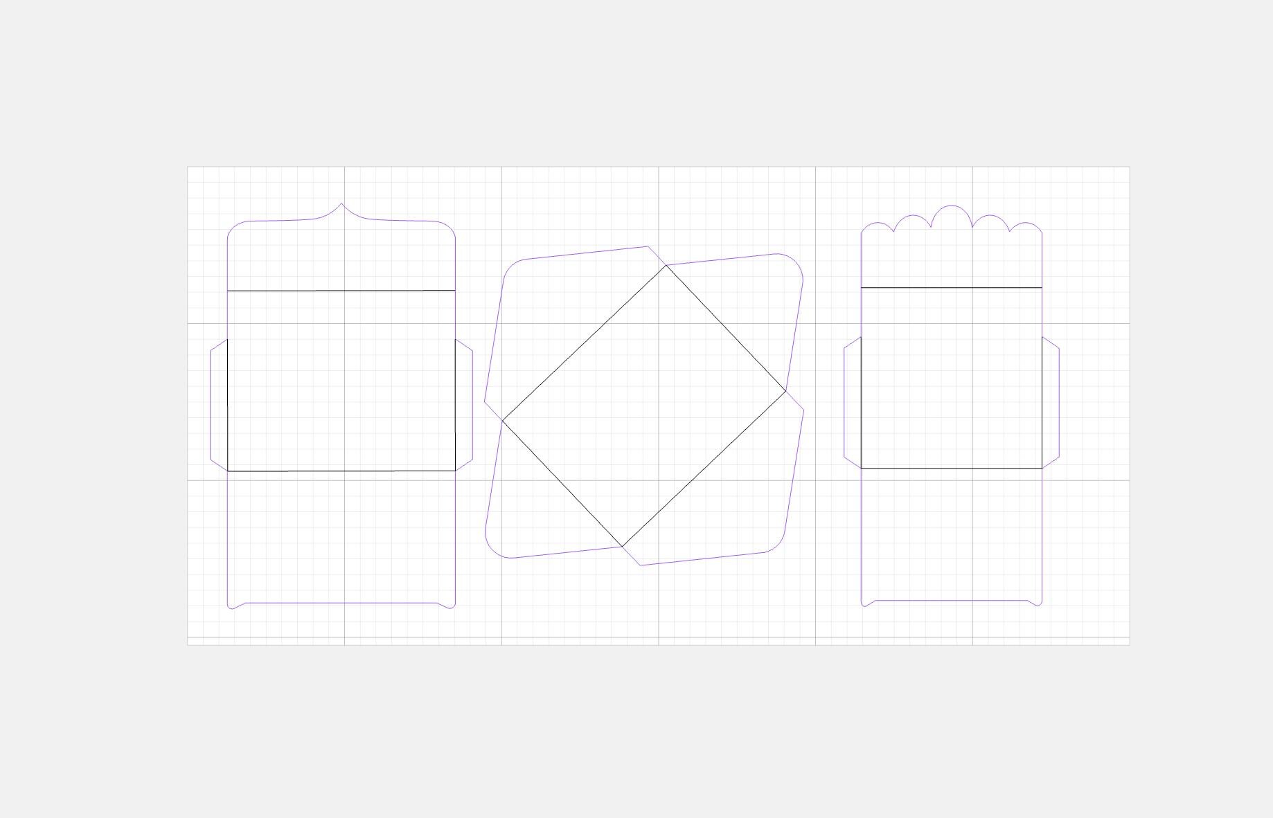 Envelope Cut Files 3 Different Styles SVG - Etsy