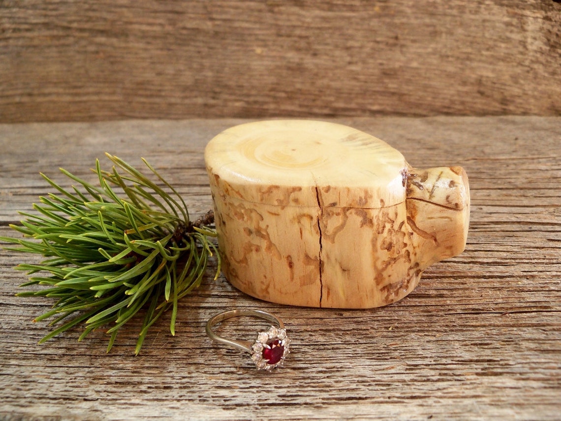 Handmade Ring Box. Rustic Ring Box. Wooden Ring Box. Proposal Ring Box ...