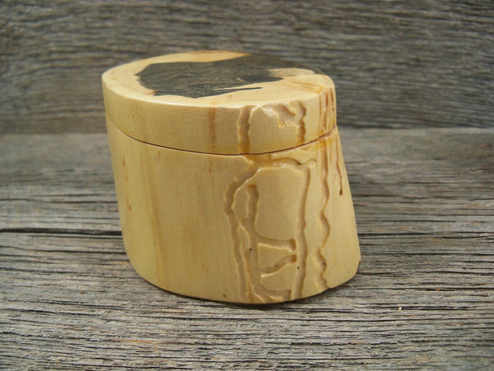 Rustic Jewelry Box Featuring a Black Labrador. Wooden Jewelry - Etsy