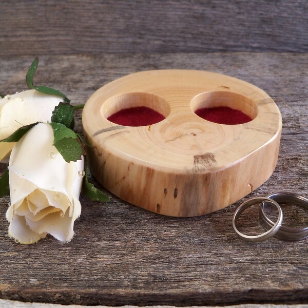 Wooden Ring Box With Barbed Wire Handle. Rustic Ring Box. Handmade Ring ...