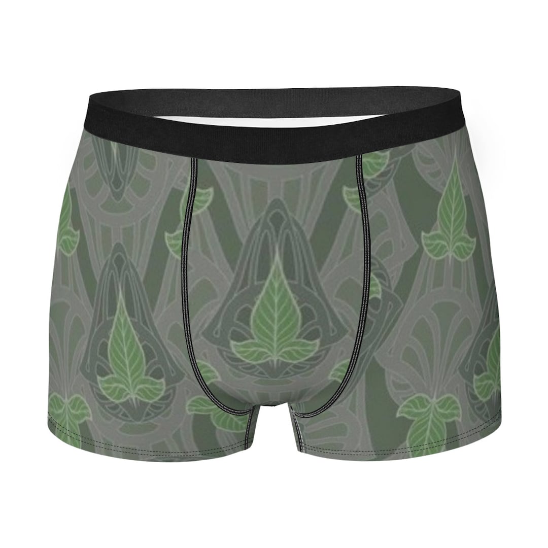 Hobbit Lord of the Rings Leaf Pattern Men's Underwear Boxer Briefs in ...