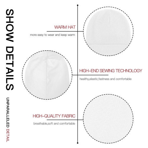 Blue and Yellow Paint Splatter Design Beanie Toboggan Hat Unisex ...