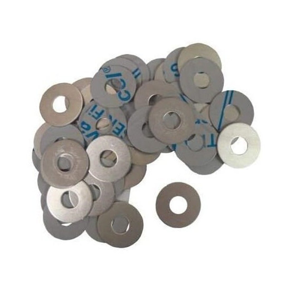 Donut Washer, Aluminum Stamping/ Engraving Blank, 1-1/2 Inch Washer ...
