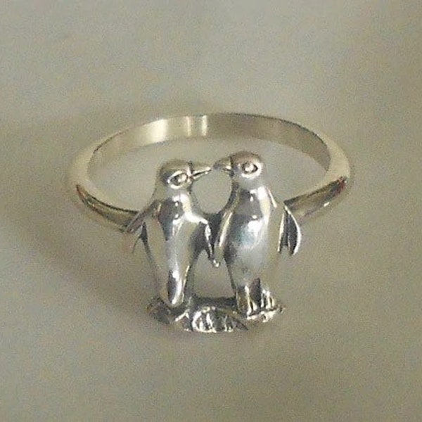 Penguin Ring - Etsy