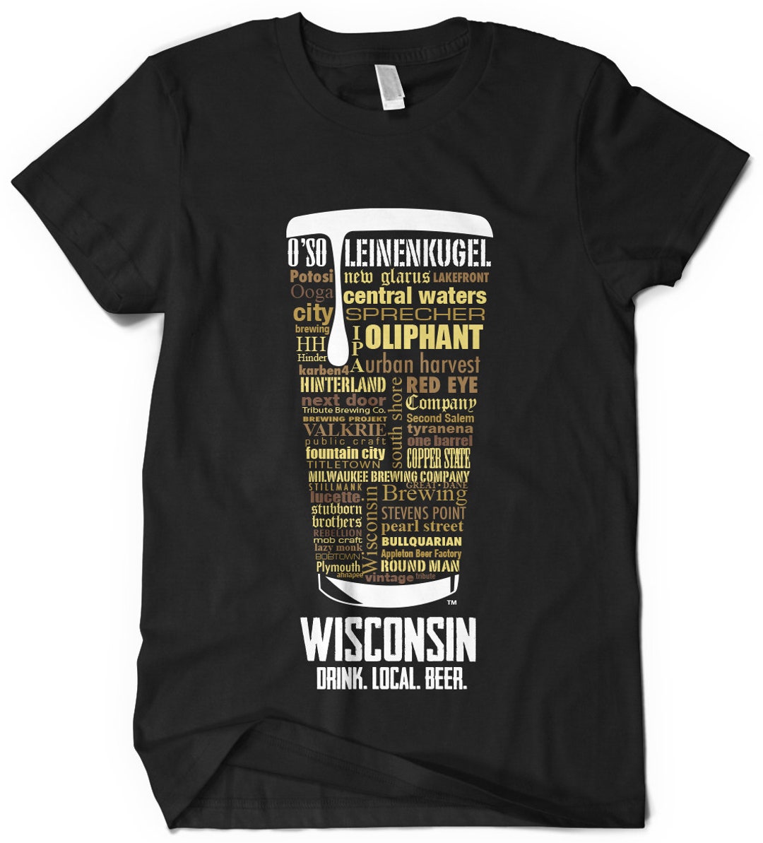 WISCONSIN Brewery T-shirt - Best Beer Lover Gift - Best Seller ...