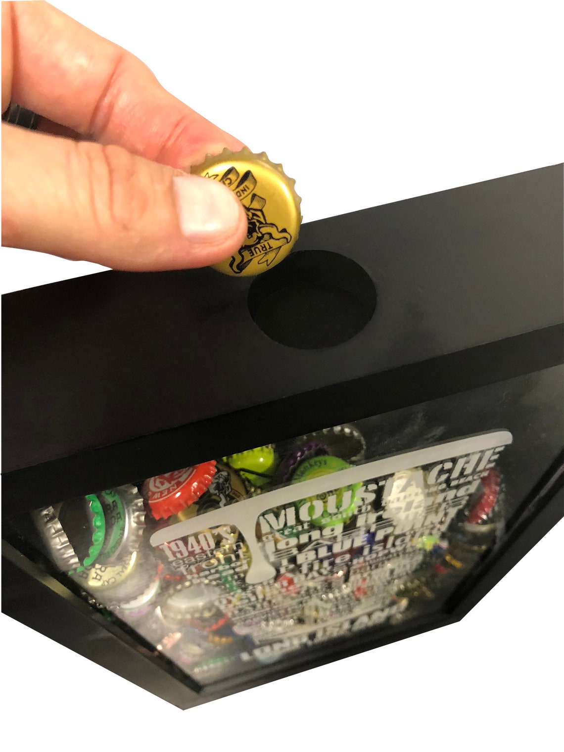 Cork Shadow Box Wine Cork Box Shadow Box Cork Holder Wine | Etsy