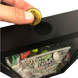 Bottle Cap Shadow Box Shadow Box Gifts Hop Flag Craft Beer - Etsy