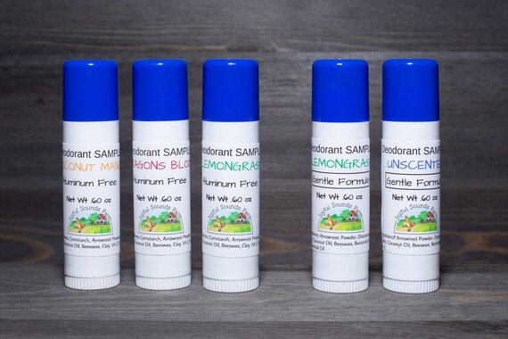 Natural Gentle Formula Deodorant SAMPLE SIZE Aluminum Free | Etsy
