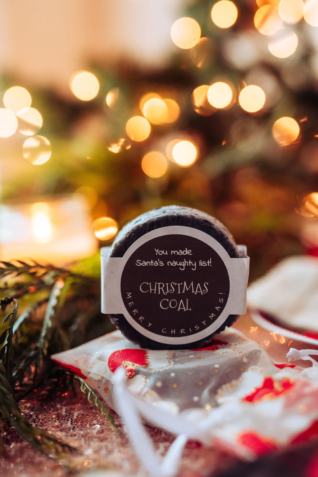 Christmas Coal, Lump of Coal, Bag of Coal, Charcoal Soap, Shea Butter ...