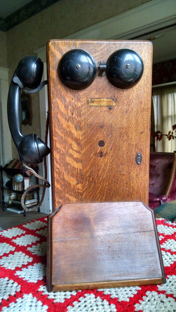 Items similar to vintage phone early 1900s home decor on Etsy