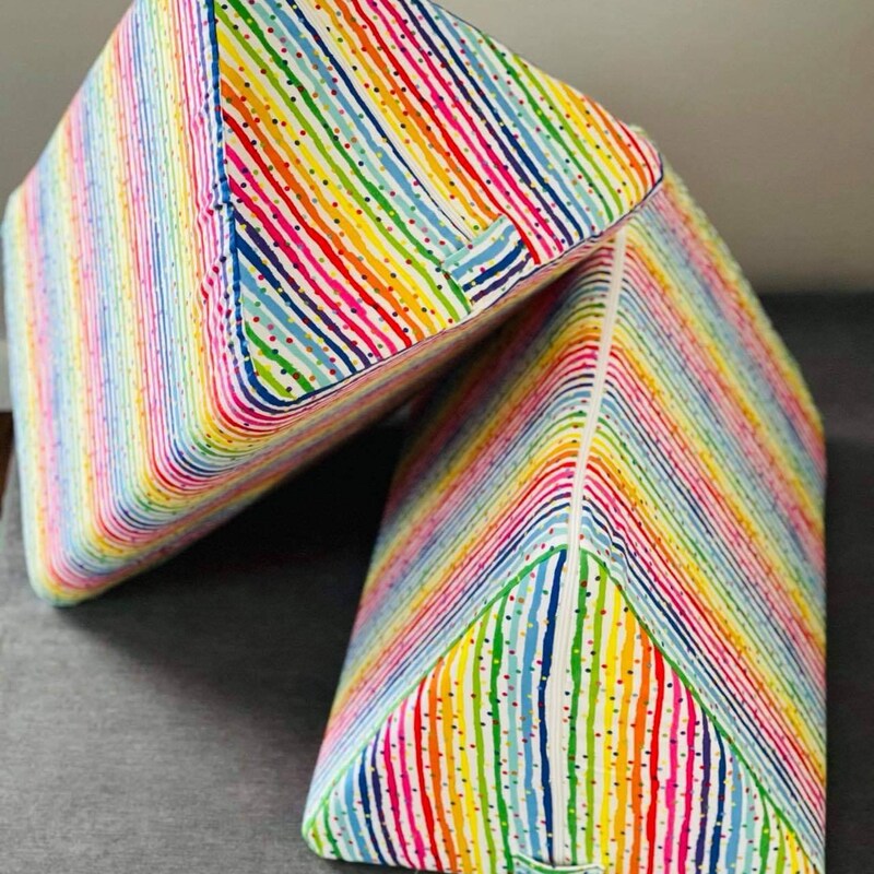 Triangle Cushion - Etsy