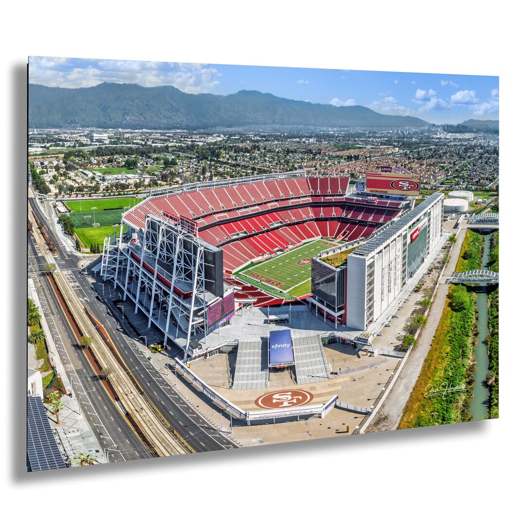 Levi’s Stadium Print: San Francisco 49ers Aerial Photo (home Decor) - Etsy