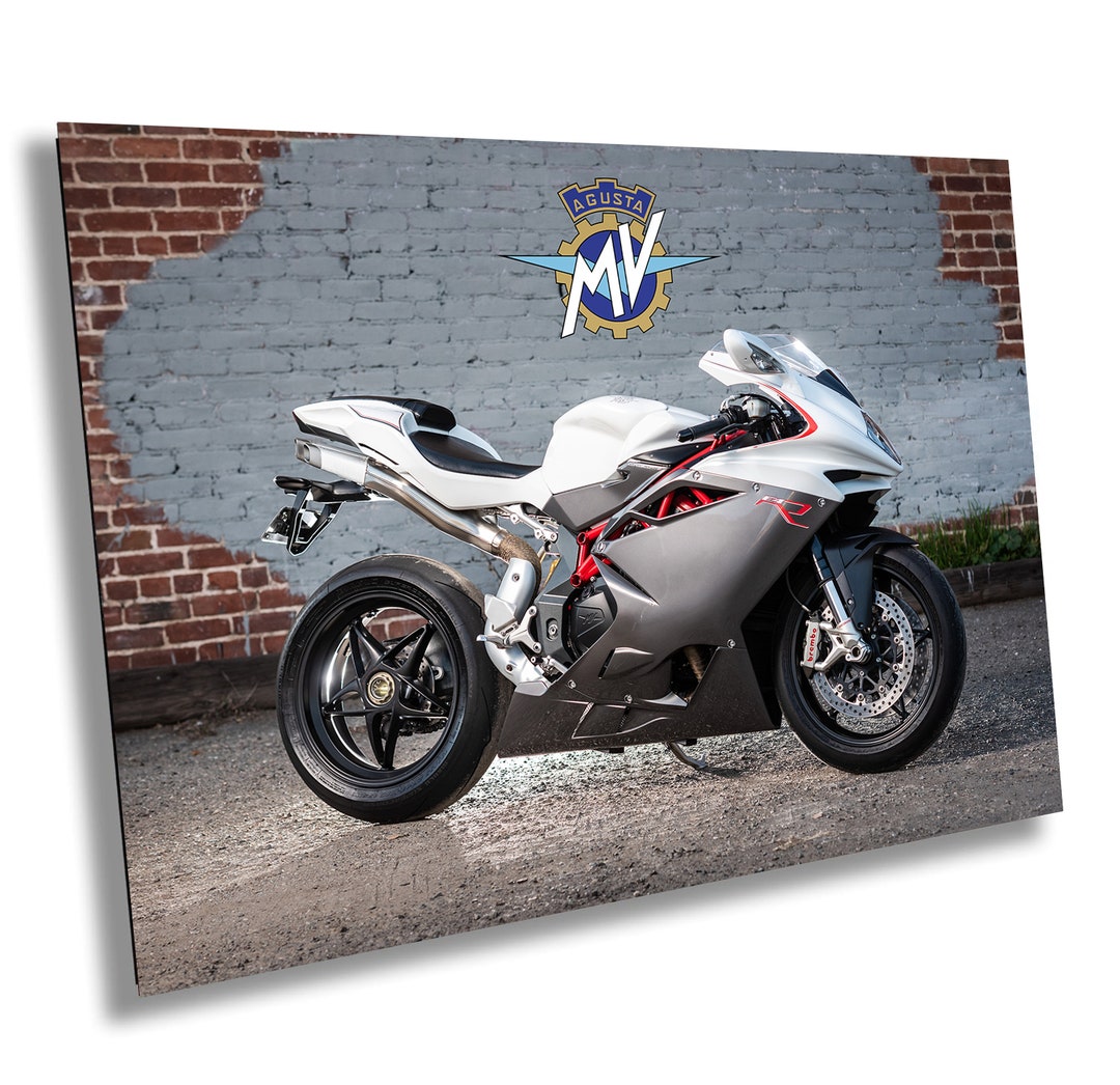 MV Agusta F4R Corsacorta Motorcycle Photo Print: Super Bike Wall Decor ...