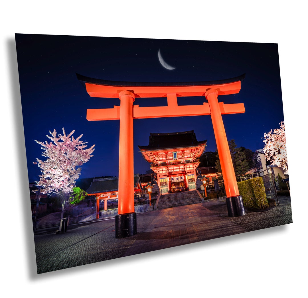 Fushimi Inari Taisha Shinto Shrine Kyoto Print Paper/canvas/acrylic ...
