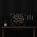 Wiccan Pentagram Art Print | Pentacle Pagan Decor, Green Witch ...