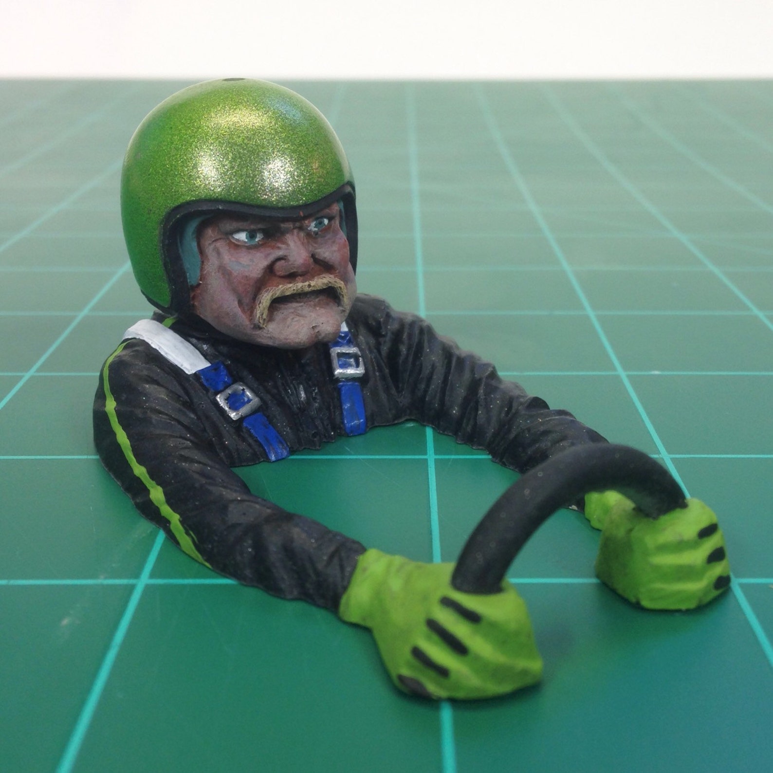 Tamiya Psycho Miko Mini 1/10 Scale RC Driver Head Unpainted | Etsy