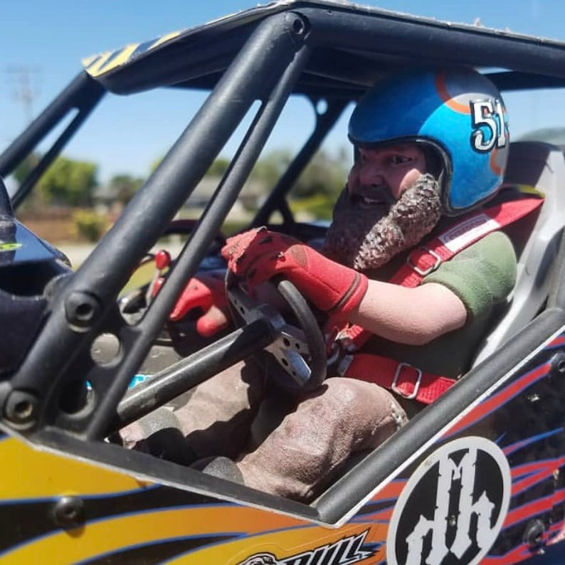 Tamiya Bayou Billy/wild Willy Variant RC Driver Head - Etsy