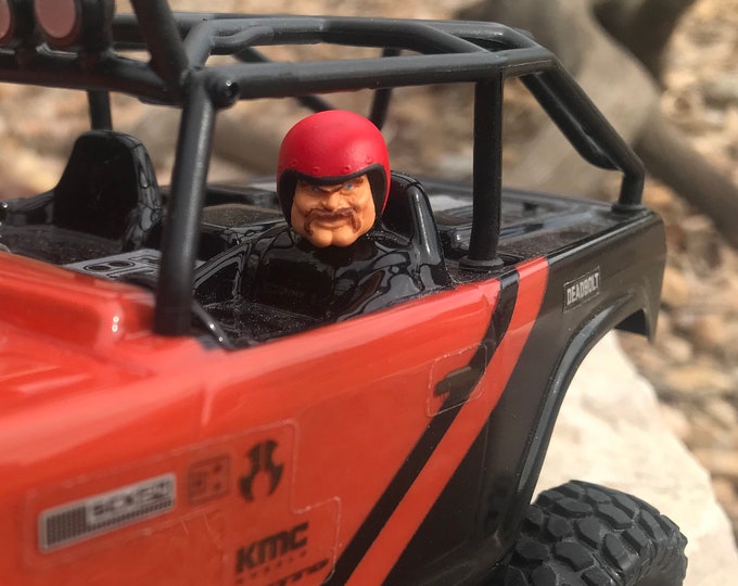 1/24 Scale Psycho Miko Rc Driver Head, Unpainted - Etsy