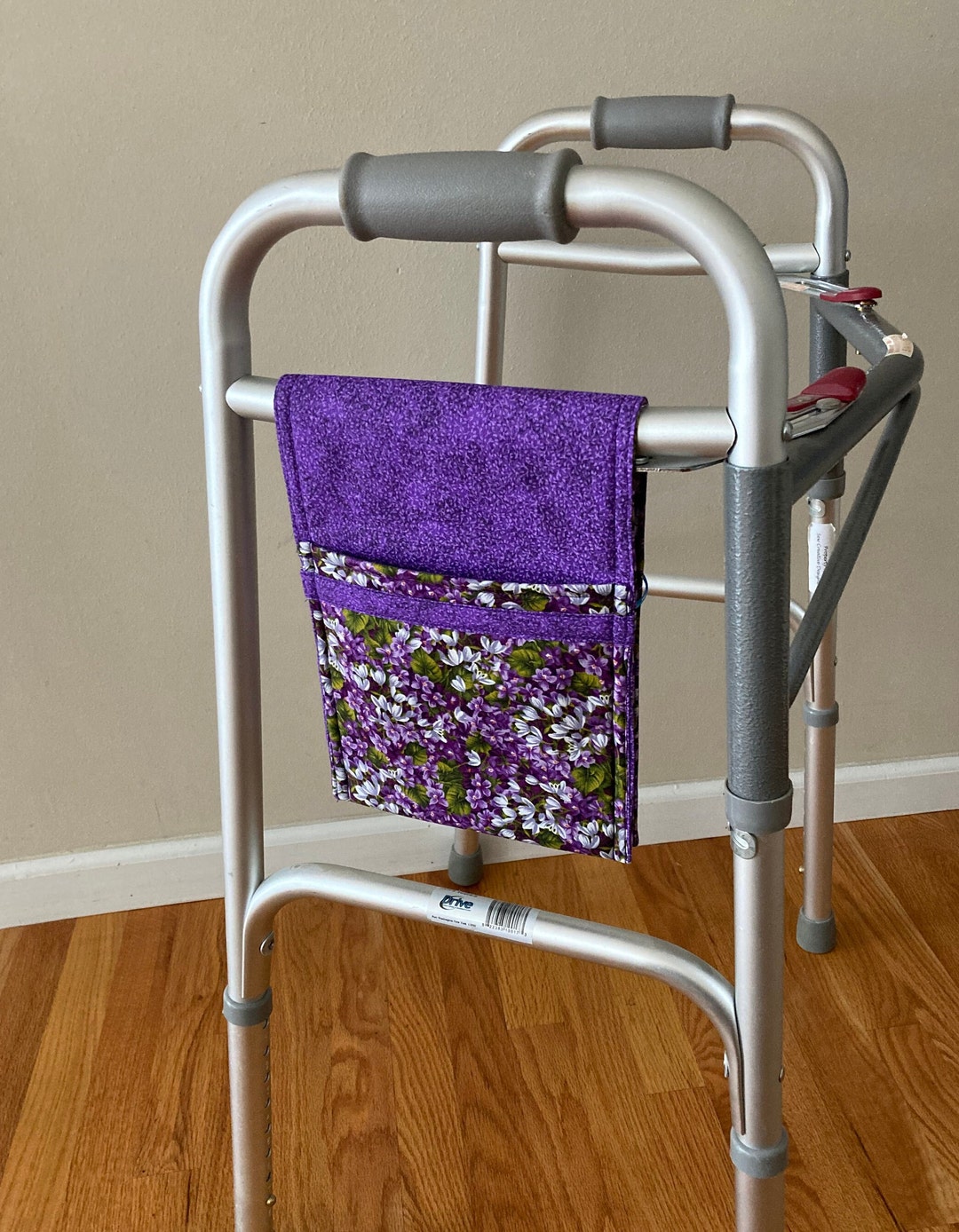 Walker Bag Mini Lilac Lavender Garden for Walker, Rollator, or Hemi ...