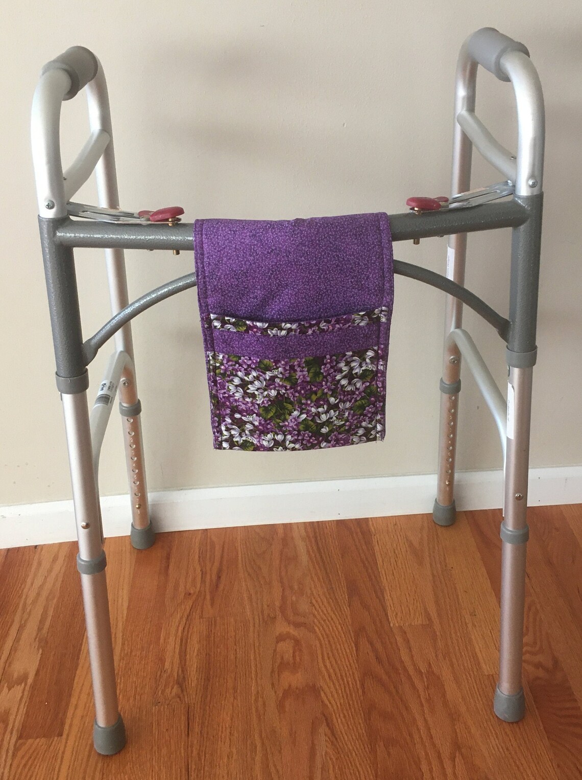 Walker Bag Mini Lilac Lavender Garden for Walker Rollator or - Etsy