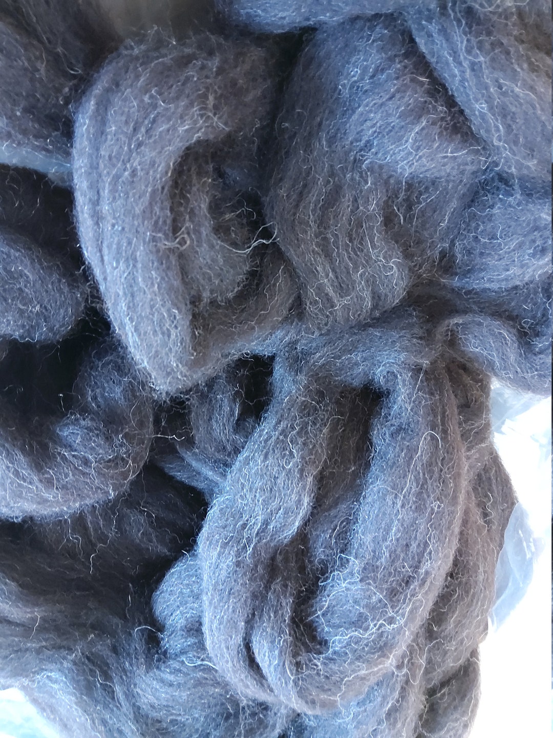 ZWARTBLES ROVINGS Black Soft Sheep Fleece - Etsy