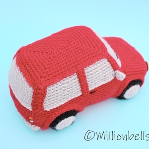 Amigurumi Classic Mini Cooper Inspired Car CROCHET PATTERN PDF Toy Home ...