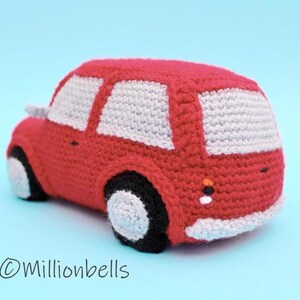Amigurumi Classic Mini Cooper Inspired Car CROCHET PATTERN PDF Toy Home ...