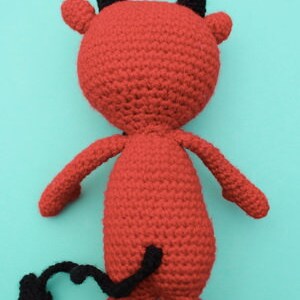 Cheeky Red Devil Amigurumi CROCHET PATTERN PDF Toy Doll Halloween - Etsy