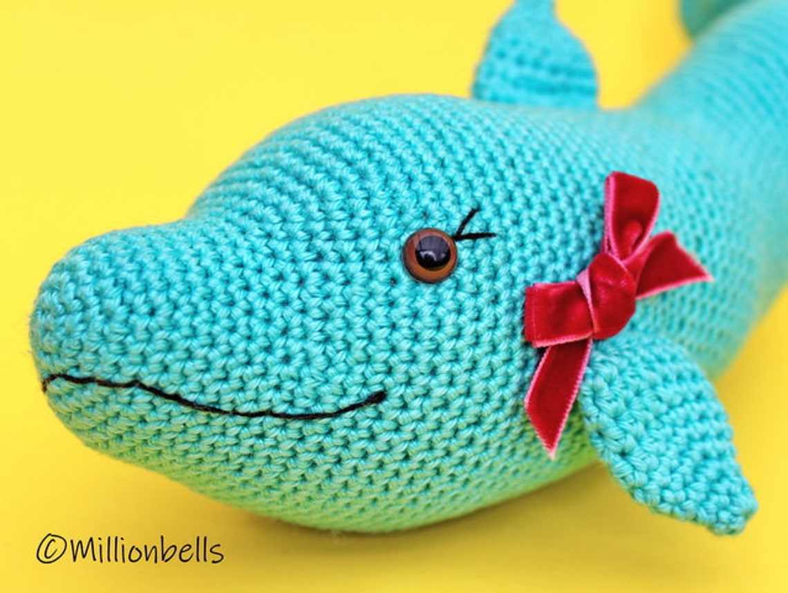 Dolphin Amigurumi Crochet PATTERN PDF Sea Animal Baby Gift Toy | Etsy