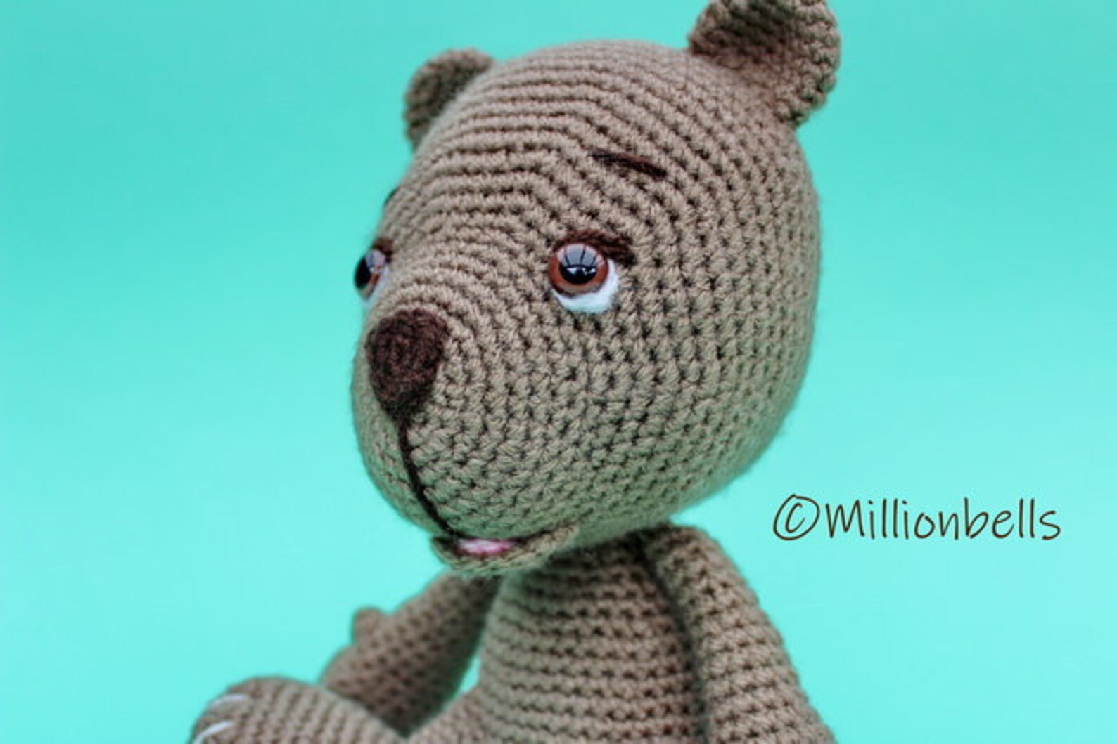 Amigurumi Baby Bear Cub PDF Crochet Pattern Animal Toy Doll - Etsy